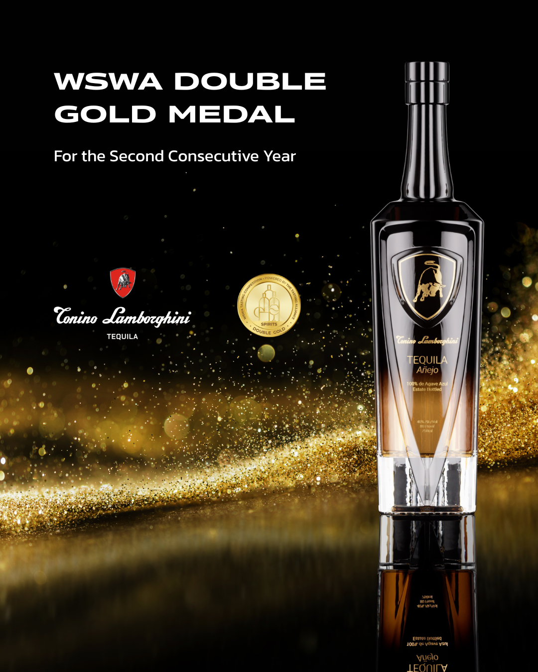 Tonino Lamborghini Añejo ottiene il WSWA Double Gold per il secondo an ...